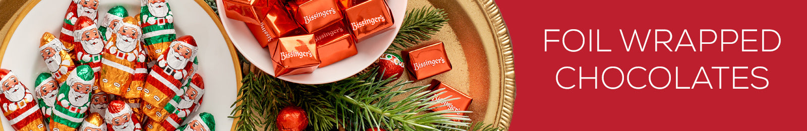 Foil Wrapped Chocolates – Bissinger's Handcrafted Chocolatier