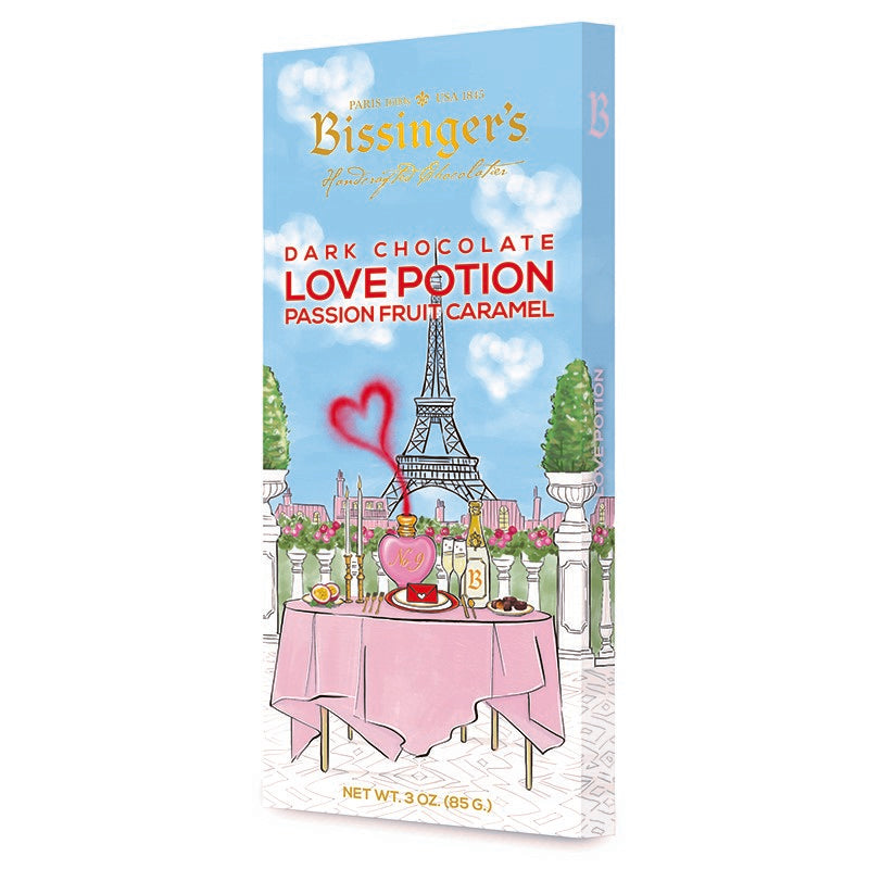Dark Chocolate Love Potion Bar 3 OZ – Bissinger's Handcrafted Chocolatier