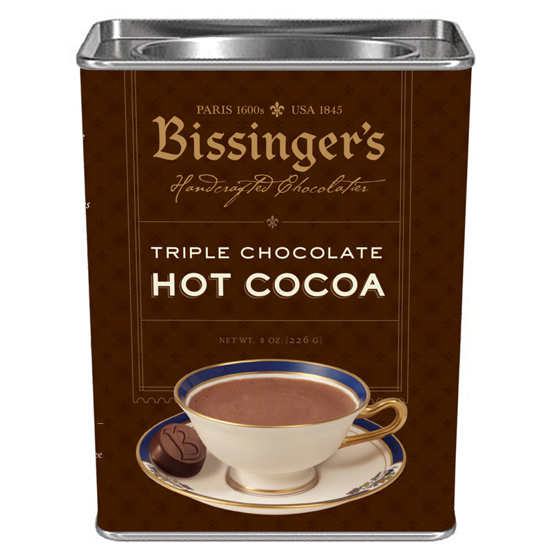 Triple Chocolate Hot Cocoa - 8 OZ Tin – Bissinger's Handcrafted Chocolatier